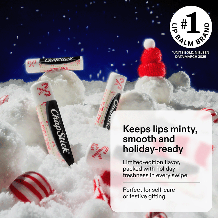 Candy Cane ChapStick® | Holiday Flavors from ChapStick® – Chapstick SBC